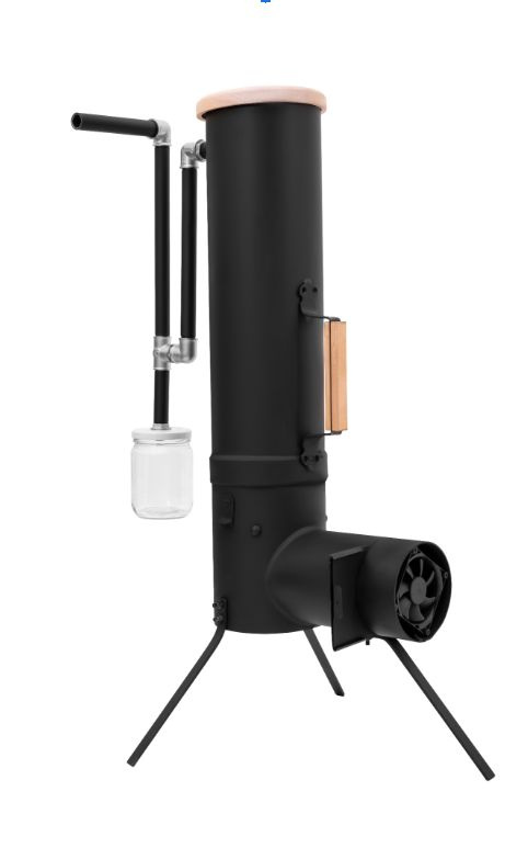 Дымогенератор Ворон 10 л, для холодного копчения мяса и рыбы ...