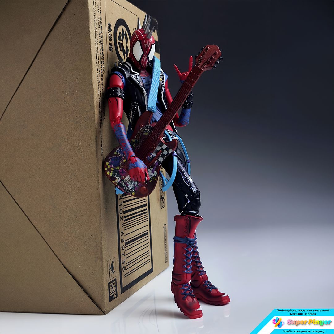 Фигурка Человек паук Через вселенные фигурка Хоби Брауна Spider Man