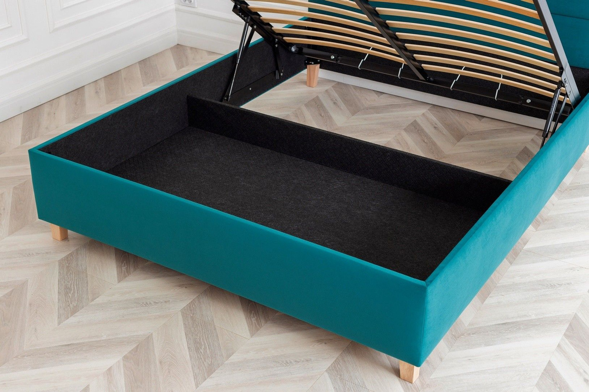 InRoom Двуспальная кровать с подъемным механизмом Kvadro, 160х200 ...