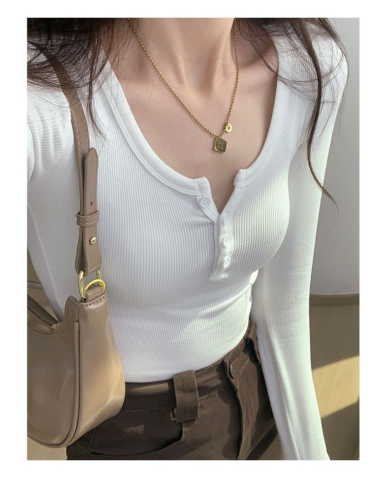 Лонгслив Женский SYJYW черный Длинный, размер 40 Фибра облегающий Другое Повседневный купить c ...