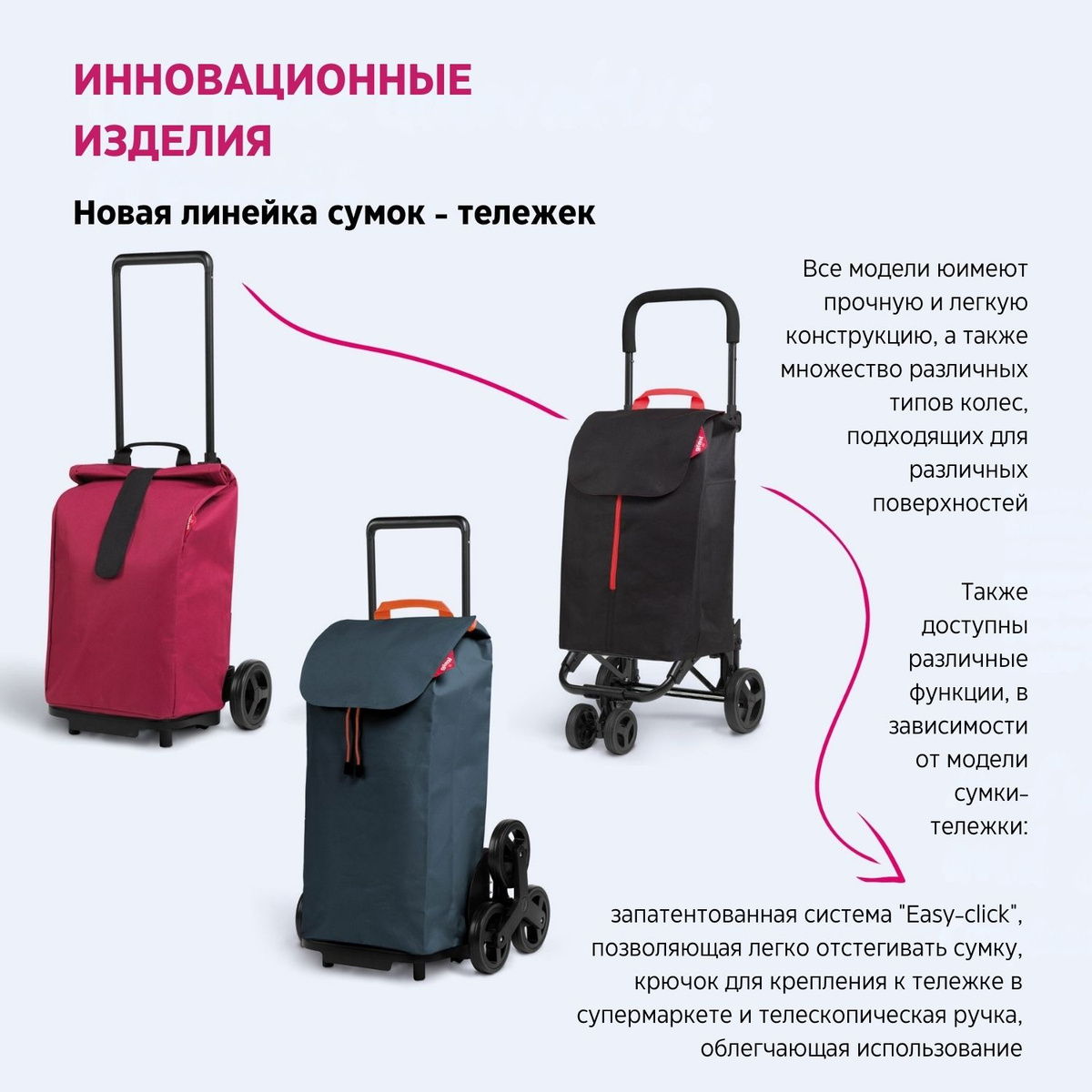 GIMI Сумка-тележка ARGO New черная, 30 кг, 42 литра, на колесах купить ...