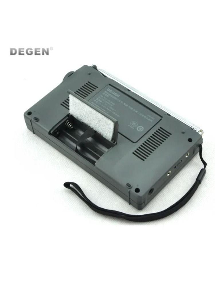 Degen DE1103Серый стиль Радио Цифровое FM AM LW MW SW Стерео Радио ...