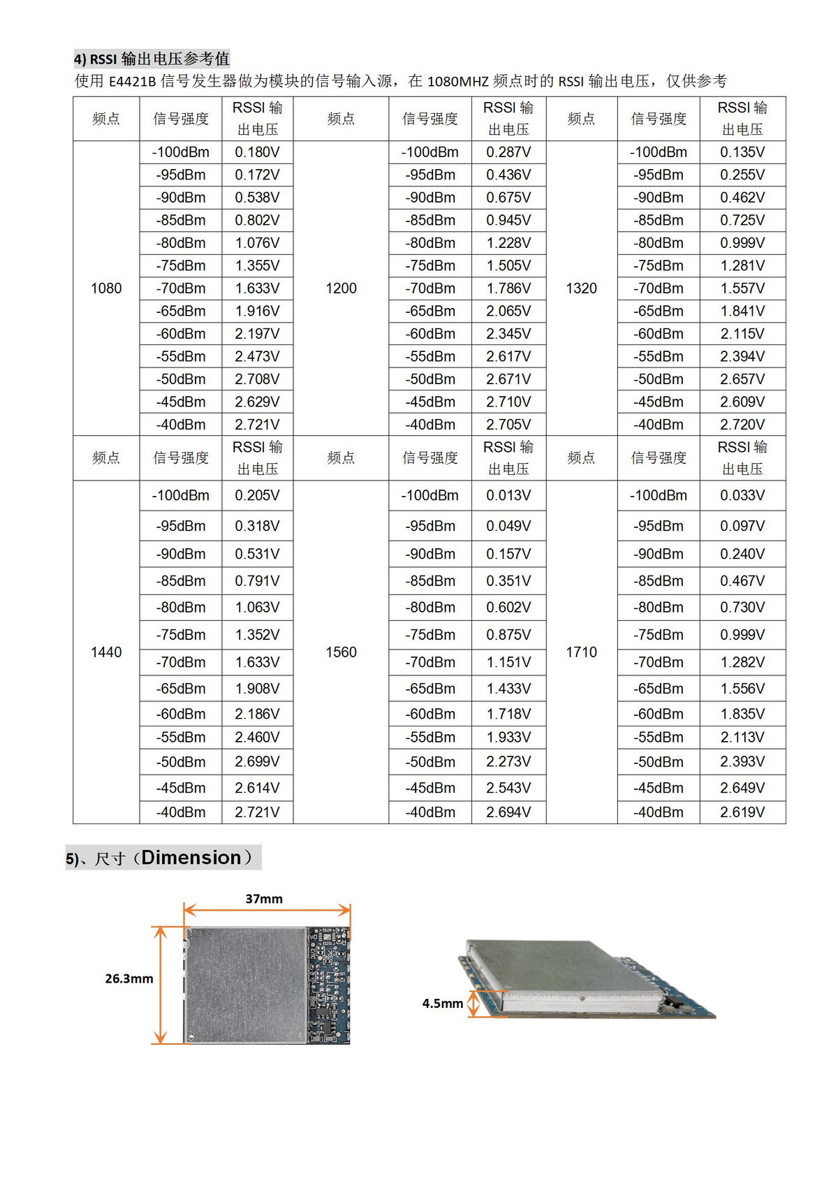 FLYTOFPV SK1200 - SPI 1.2g / 1.3g / 1.5G / 1.7g (1080 МГц - 1700 МГц) Модуль беспроводной ...