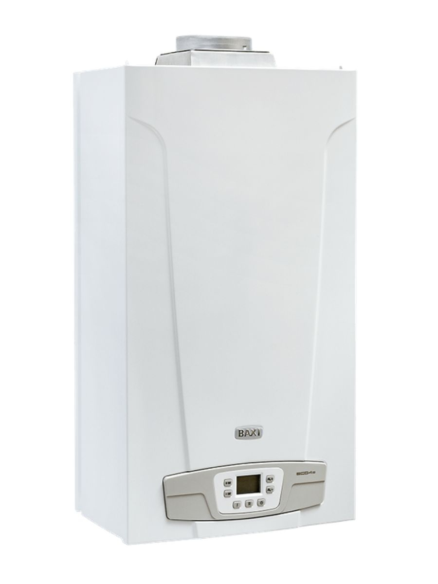 Котел газовый настенный BAXI ECO-4s 24, двухконтурный (7659762--) купить на OZON по низкой цене ...