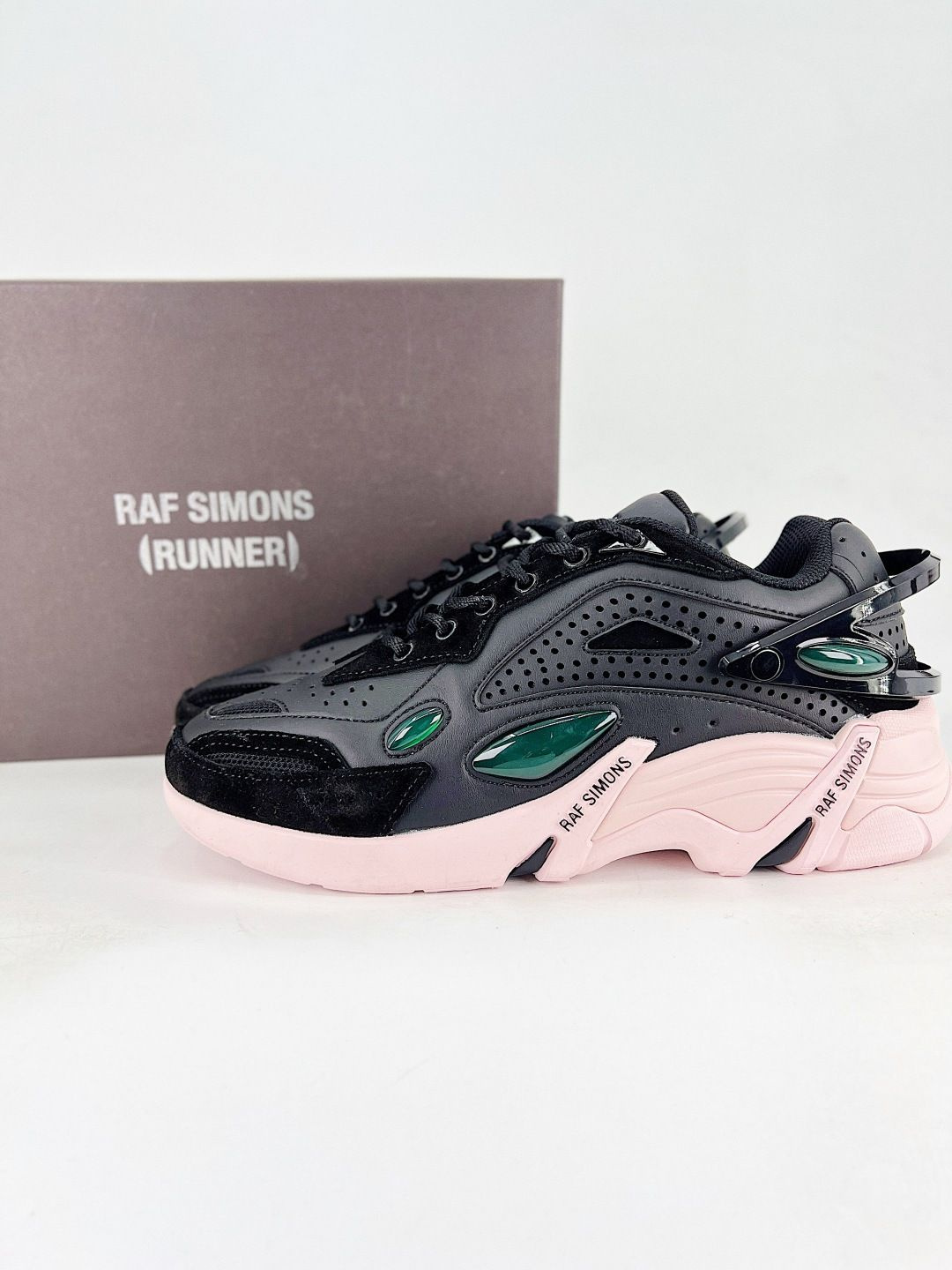 Водоотталкивающая пропитка Женский, Мужской Raf Simons ABS пластик, Кожа, размер 41 На любой ...