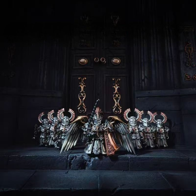 Бронированный злодей, металлическая магнитная фигурка героя-игрушки ...