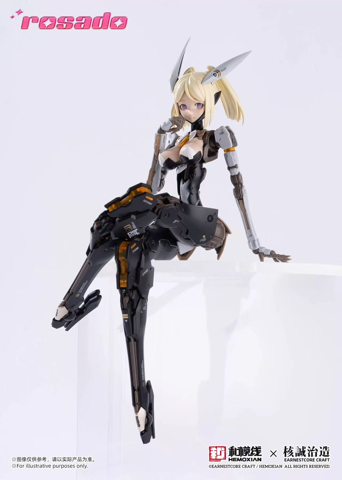 HEMOXIAN x EARNESTCORE CRAFT Gundam Starflower Lilly MK3 1/10 Сборная ...