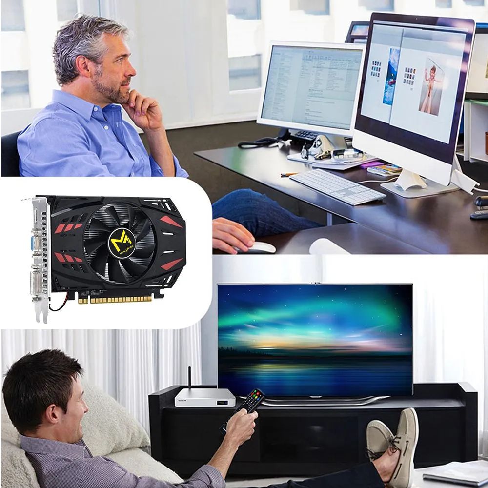Видеокарта Mingzhou GeForce GT 730, 4 ГБ DDR3 - купить по низким ценам ...