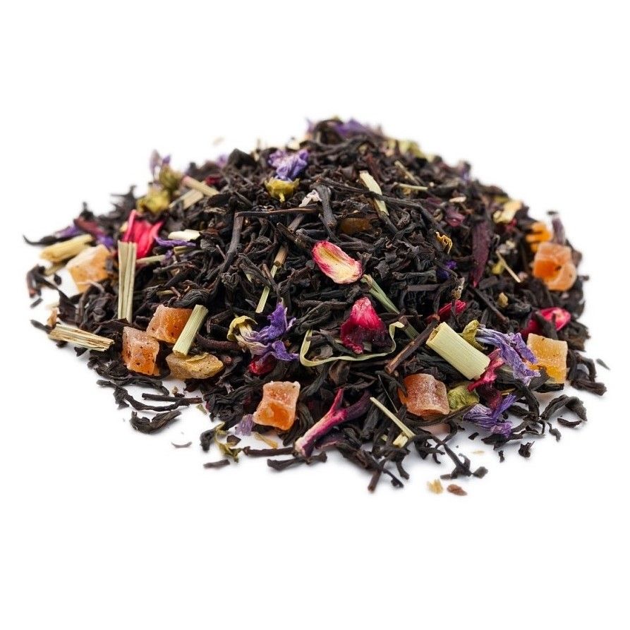 Сладкое обольщение. Черный индийский чай Ассам с крупными кусочками ...