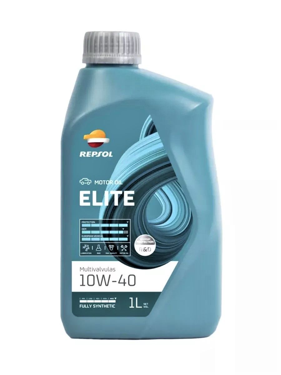 Масло моторное Repsol ELITE MULTIVALVULAS 10W-40 Синтетическое 1 л 6063 ...