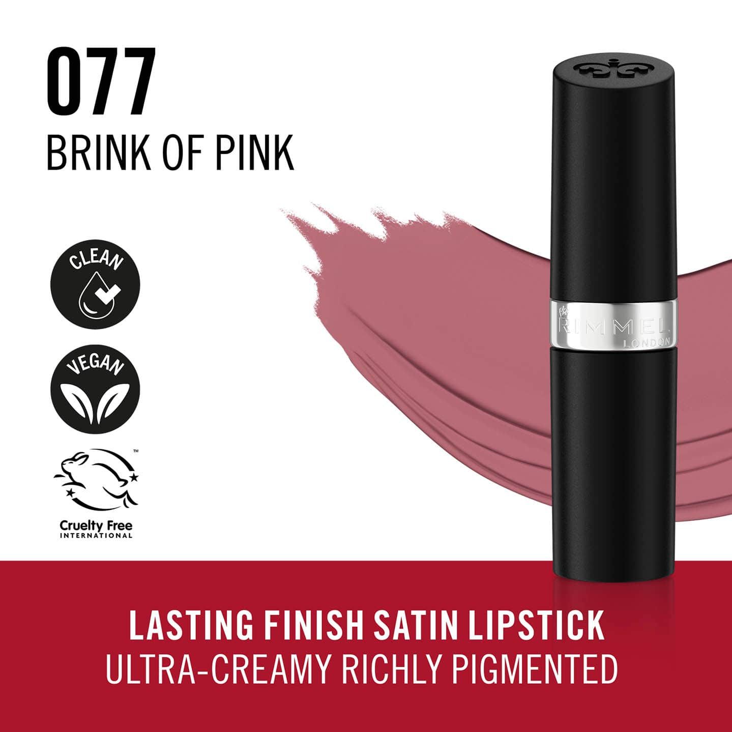 Помада Lasting Finish 077 Brink Of Pink купить на OZON по низкой цене ...