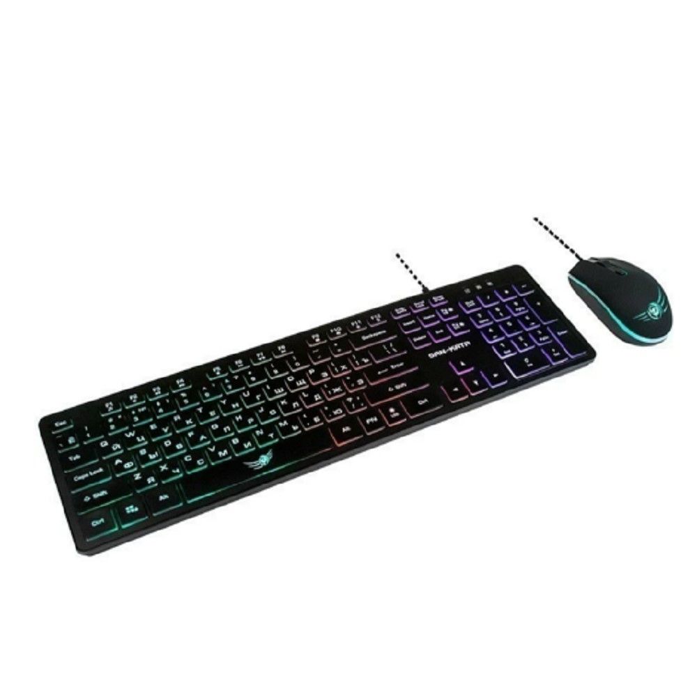 Dialog Клавиатура Проводной игровой набор KMGK - 1707U BLACK Gan - Kata ...