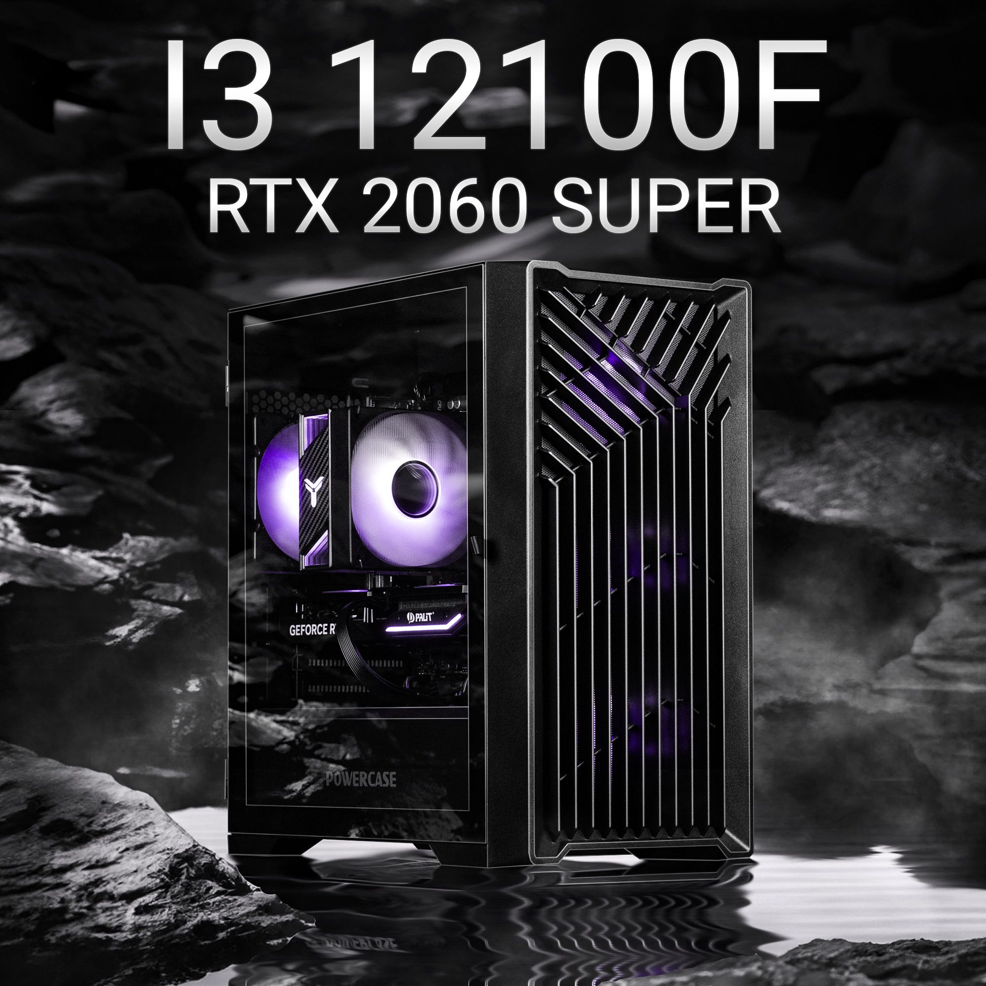 LIScomp Системный блок OXYGEN 12100F (Intel Core i3-12100F, RAM 32 ГБ ...