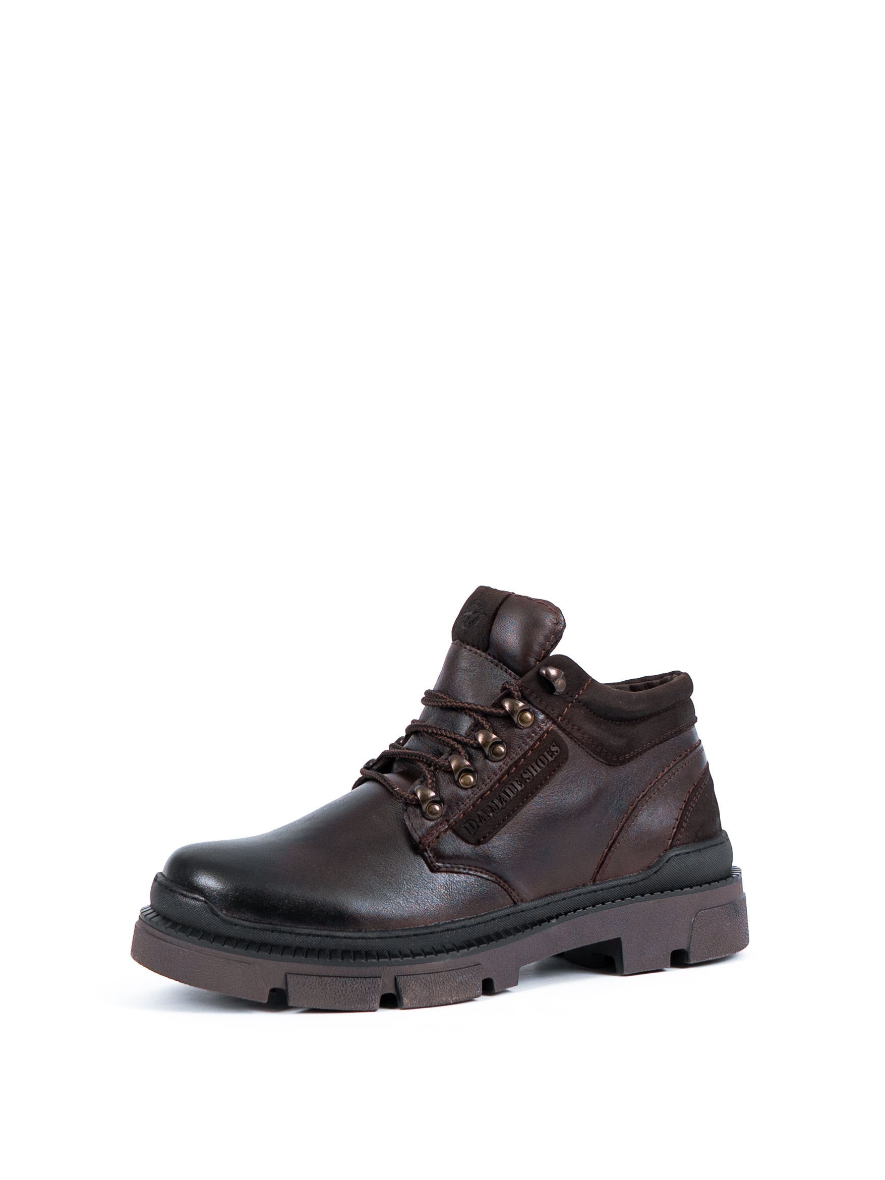 Ботинки Мужской Covani коричневый, размер 43 Зима H Стандартный низкий ...