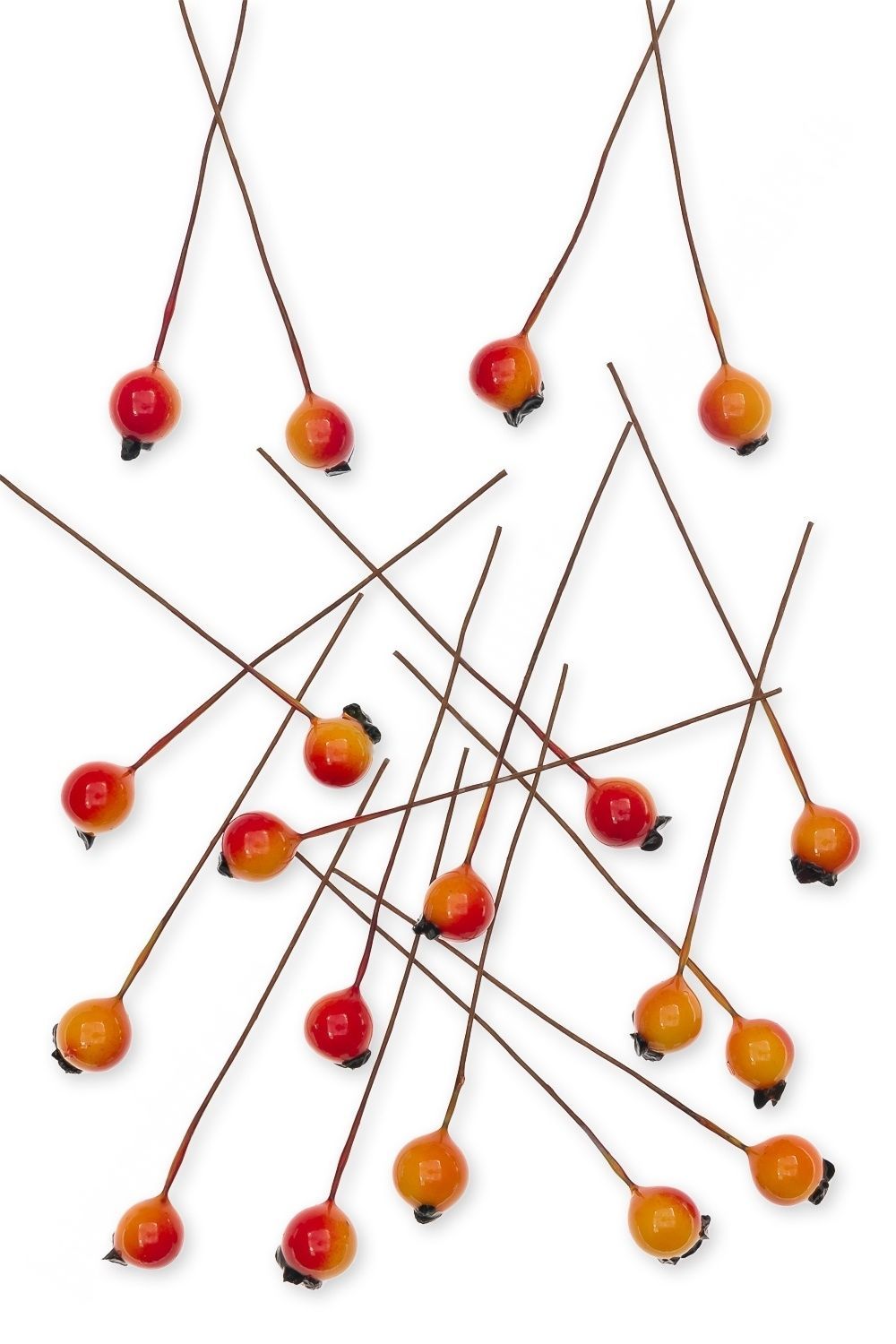 Ягодки на веточке 0,8 см (100 шт) SF-7799, №19 купить на OZON по низкой ...