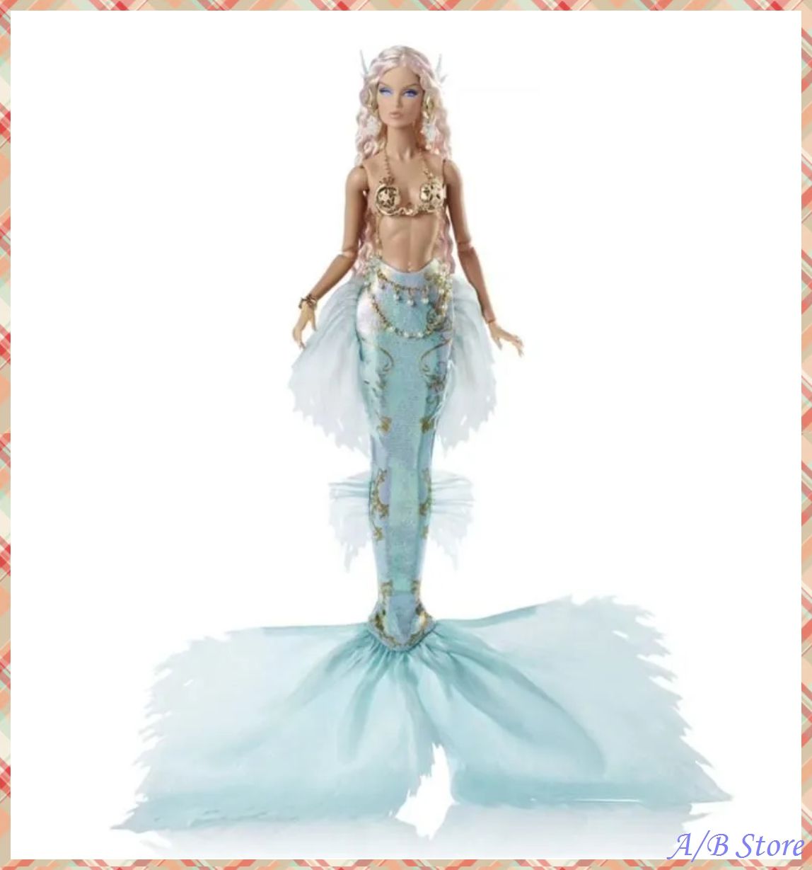 Poppy Parker barbie fashion royalty Violaine Sirene Nu Face Siren ...