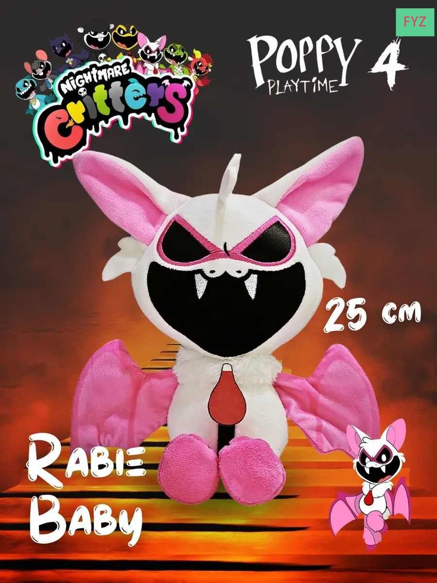 Rabbie Baby Poppy Playtime 4 Баба чопс купить на OZON по низкой цене ...