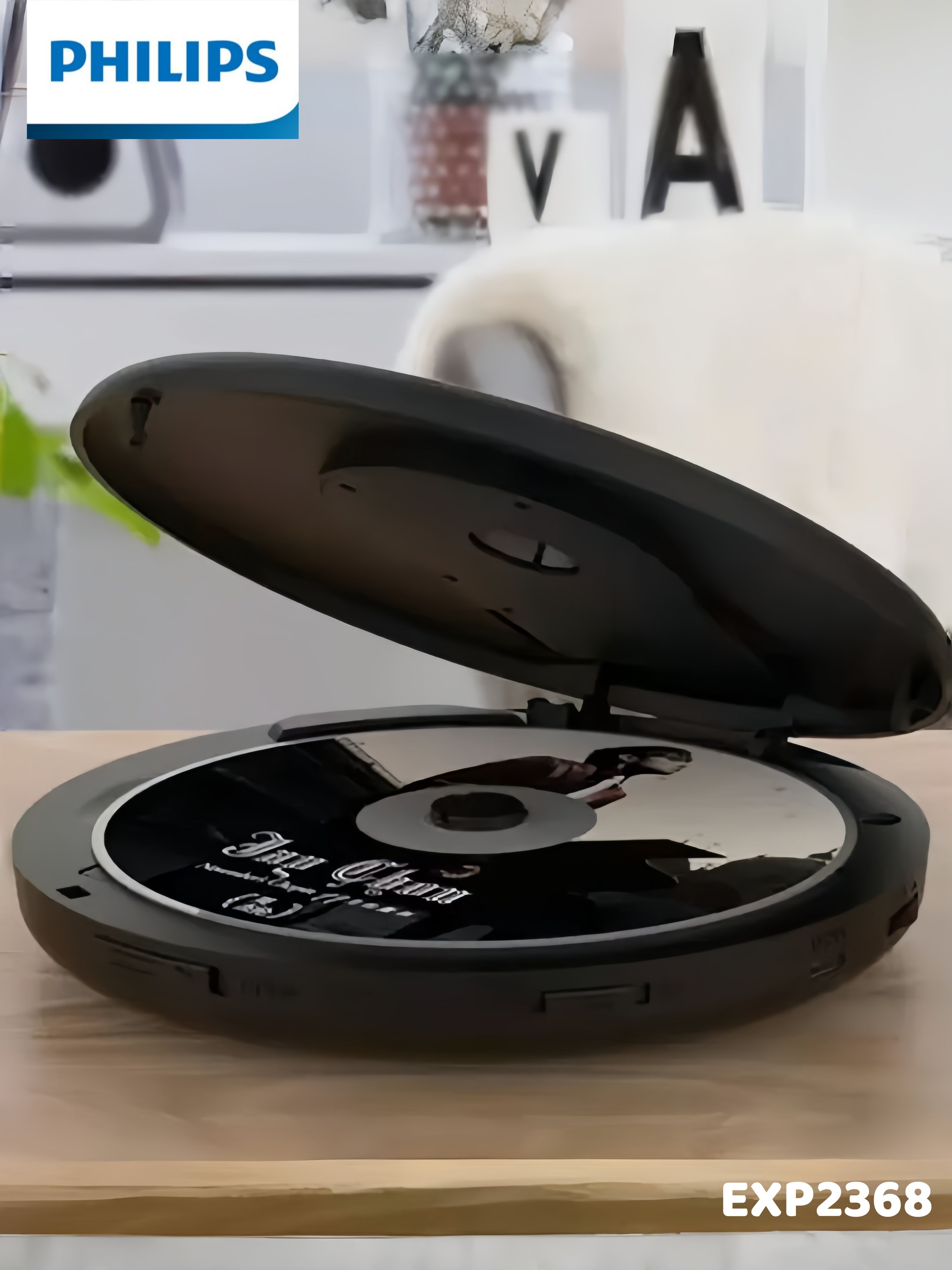 PHILIPS EXP2368 Портативный CD-плеер с Bluetooth купить на OZON по ...