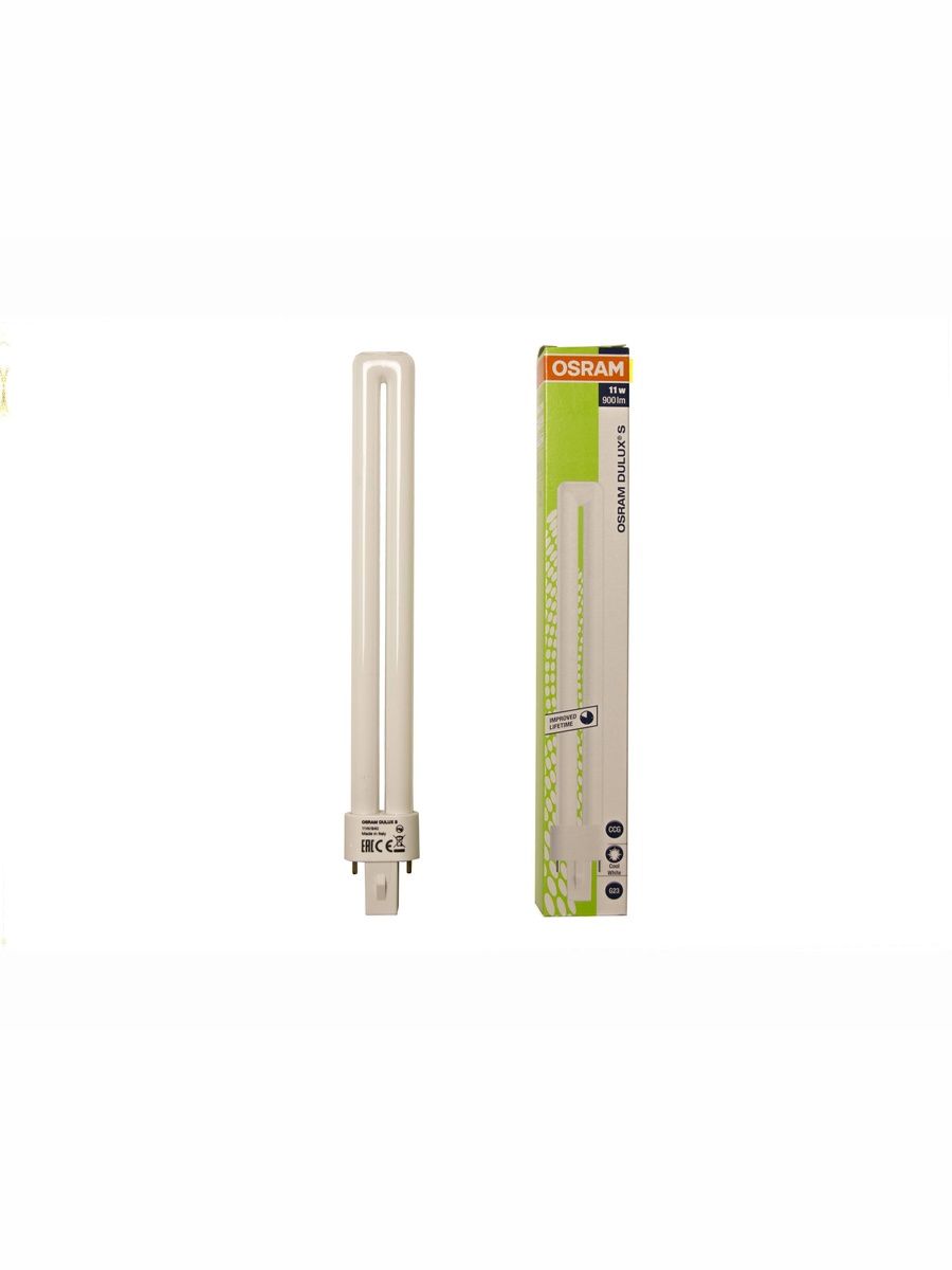 OSRAM DULUX S 11 W/840 G23 лампа компактная люминесцентная 11W 900Lm ...