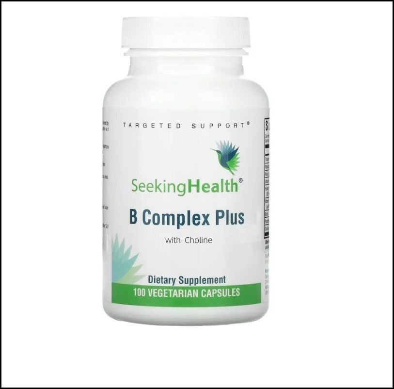 Seeking Health, B Complex Plus, Комплекс витаминов группы B, 100 капсул ...