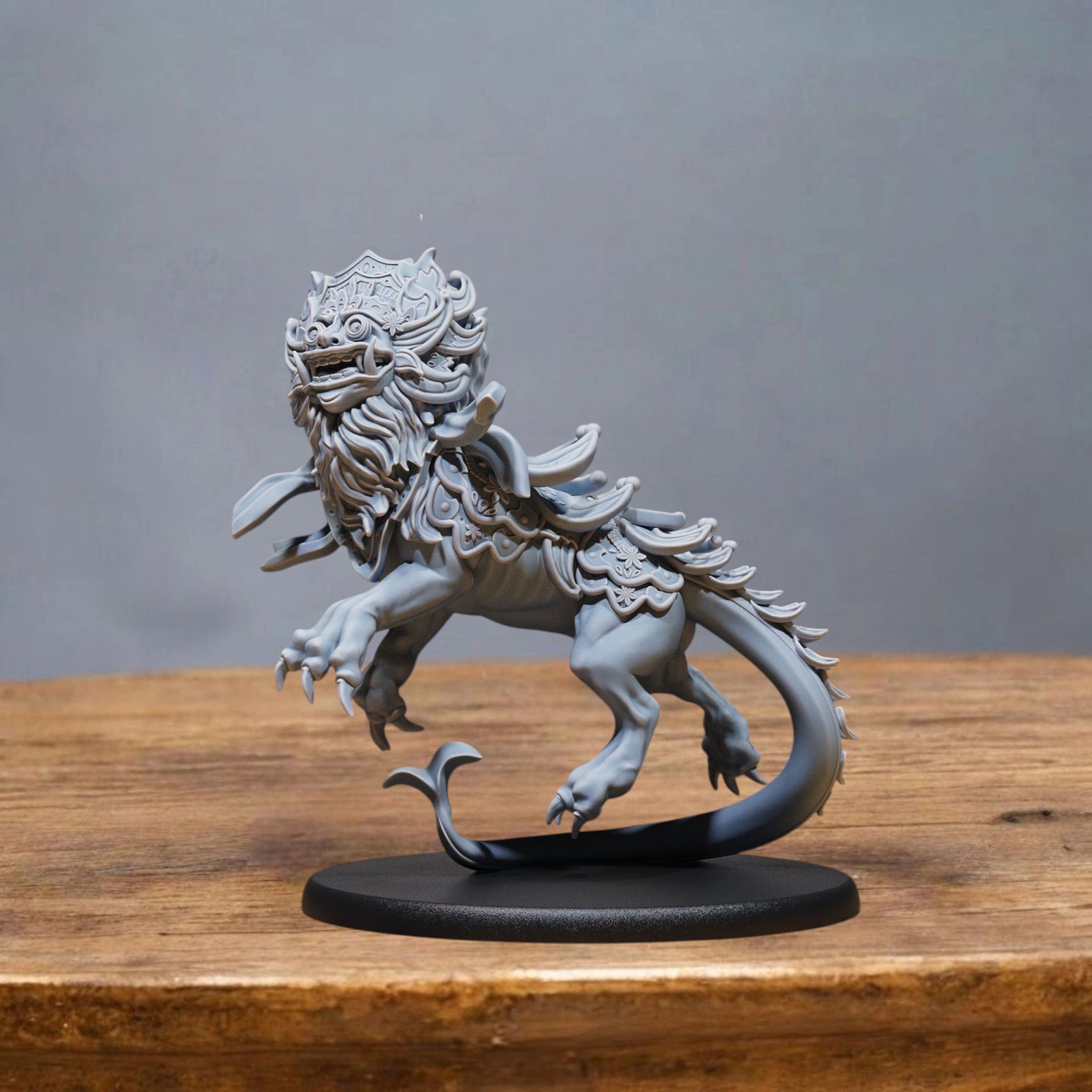 Вопросы и ответы о Лев Страж (Guardian Lion ) v3 фигурка для настольных ...