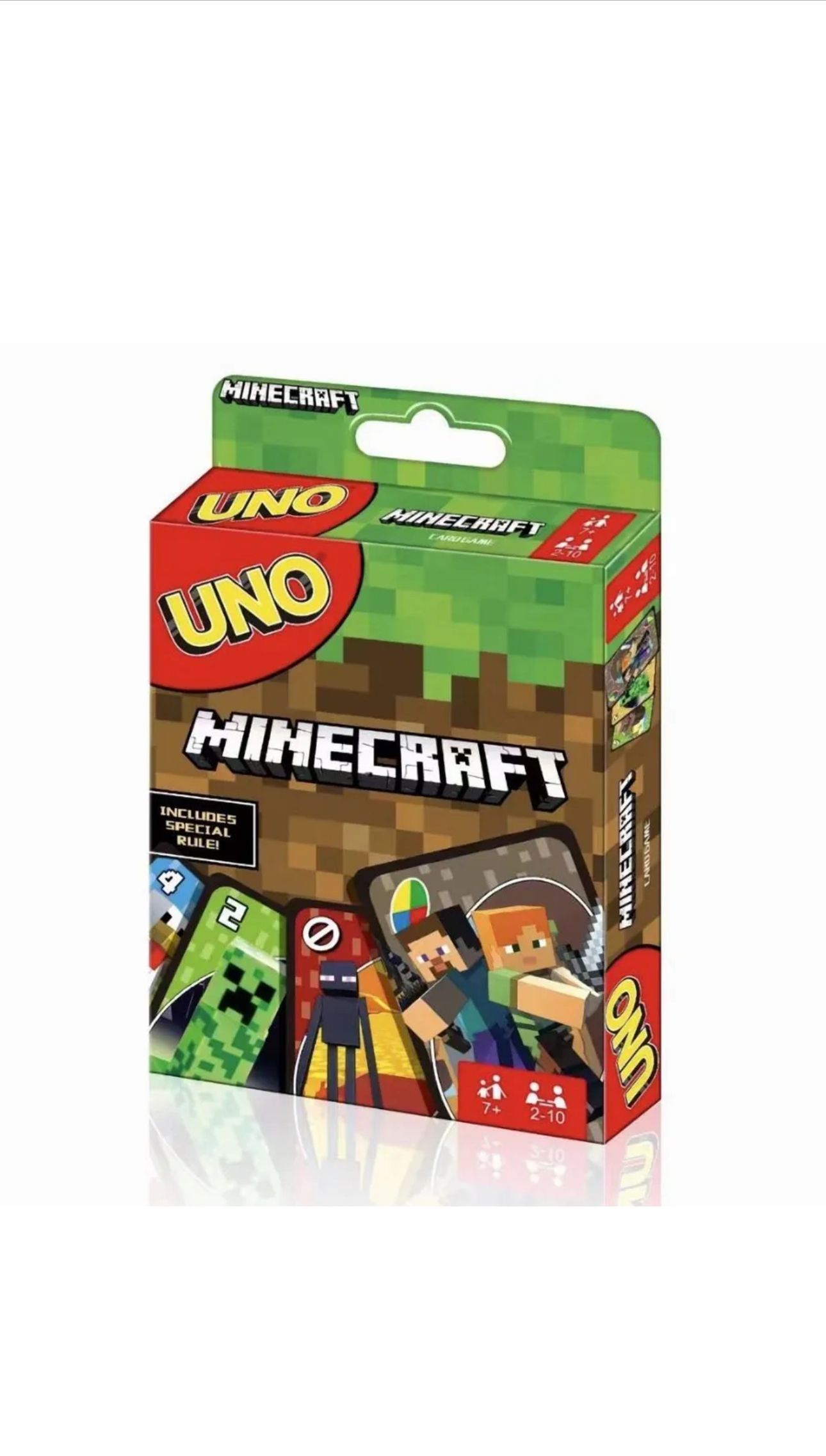 Настольная карточная игра UNO Minecraft карт: Зеленый купить на OZON по низкой цене (3000163780)