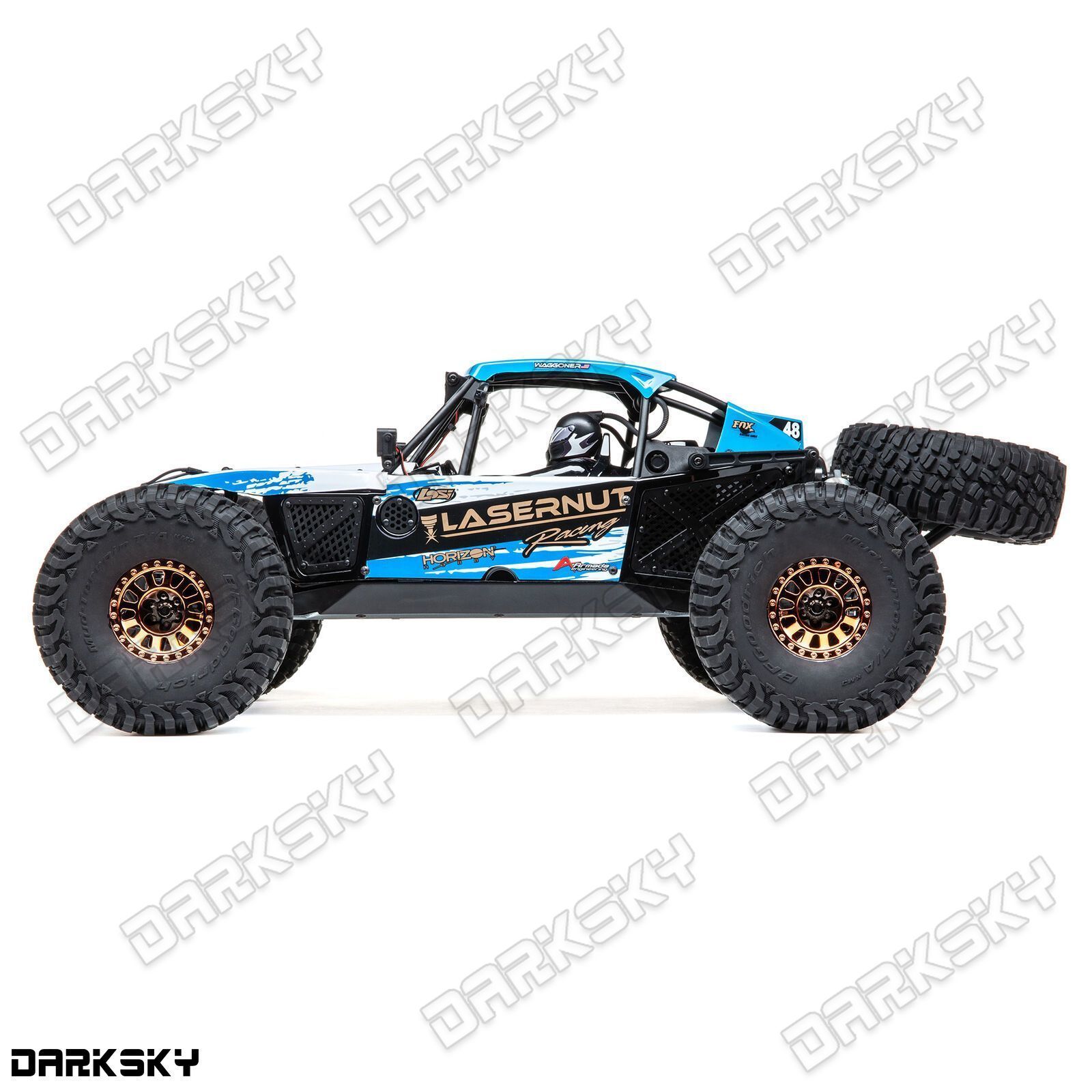 LOSI 1/10 LASERNUT U4 4X4 бесколлекторный гоночный внедорожник rtr с ...