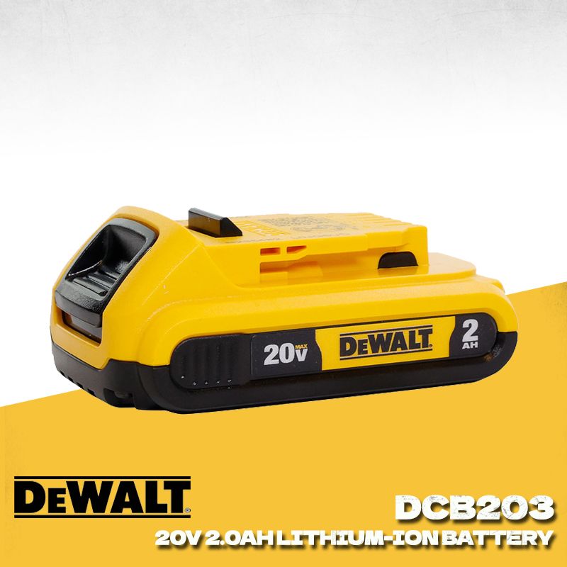 Dewalt DCB203 литиевая батарея 20 В 2000 мАч Совершенно новая подлинная ...