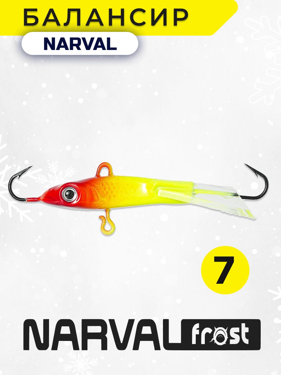 Балансир Narval Frost Husky-7 20g #008-Red Heat купить на OZON по ...