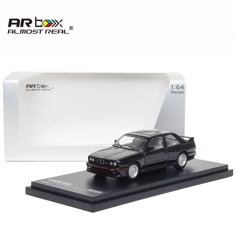 Машинка AR box 1:64 БМВ M3 E30 черное Модель легкосплавного автомобиля ...