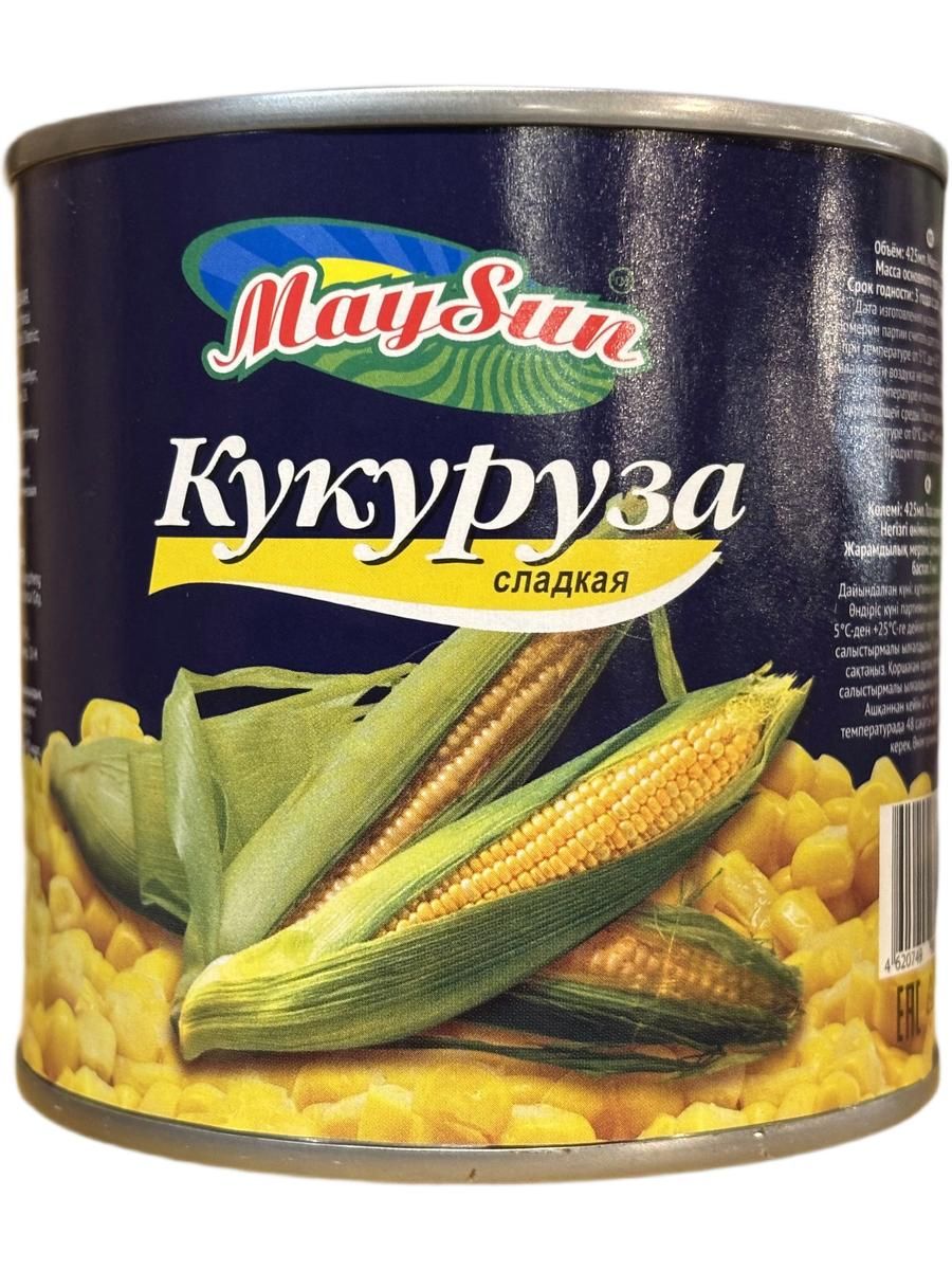 4 шт: Кукуруза сладкая 425мл MaySun Китай купить на OZON по низкой цене ...