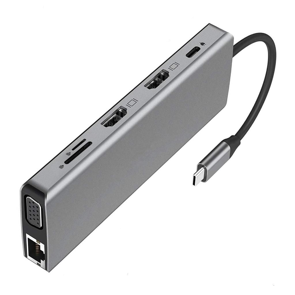 USB-C док-станция с HDMI, DisplayPort и быстрой зарядкой, - 100M купить ...