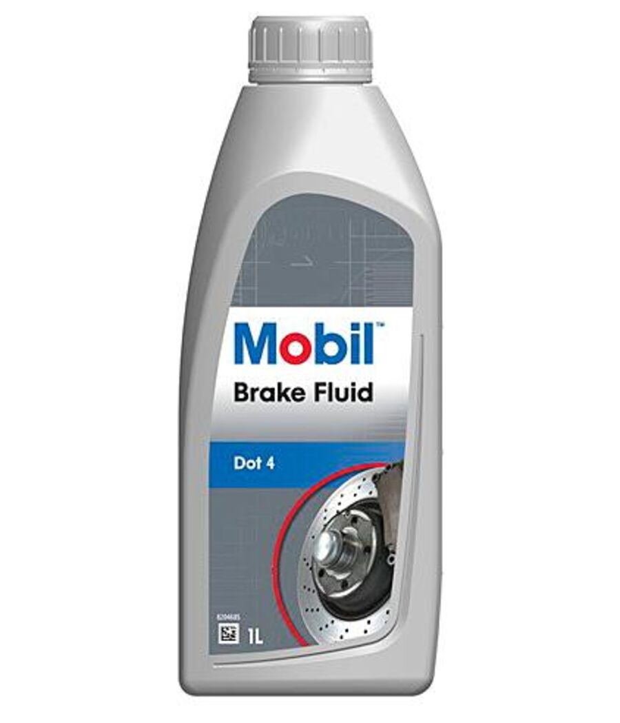 жидкость тормозная brake fluid dot4 1 л r (MOBIL 150904) купить на OZON ...