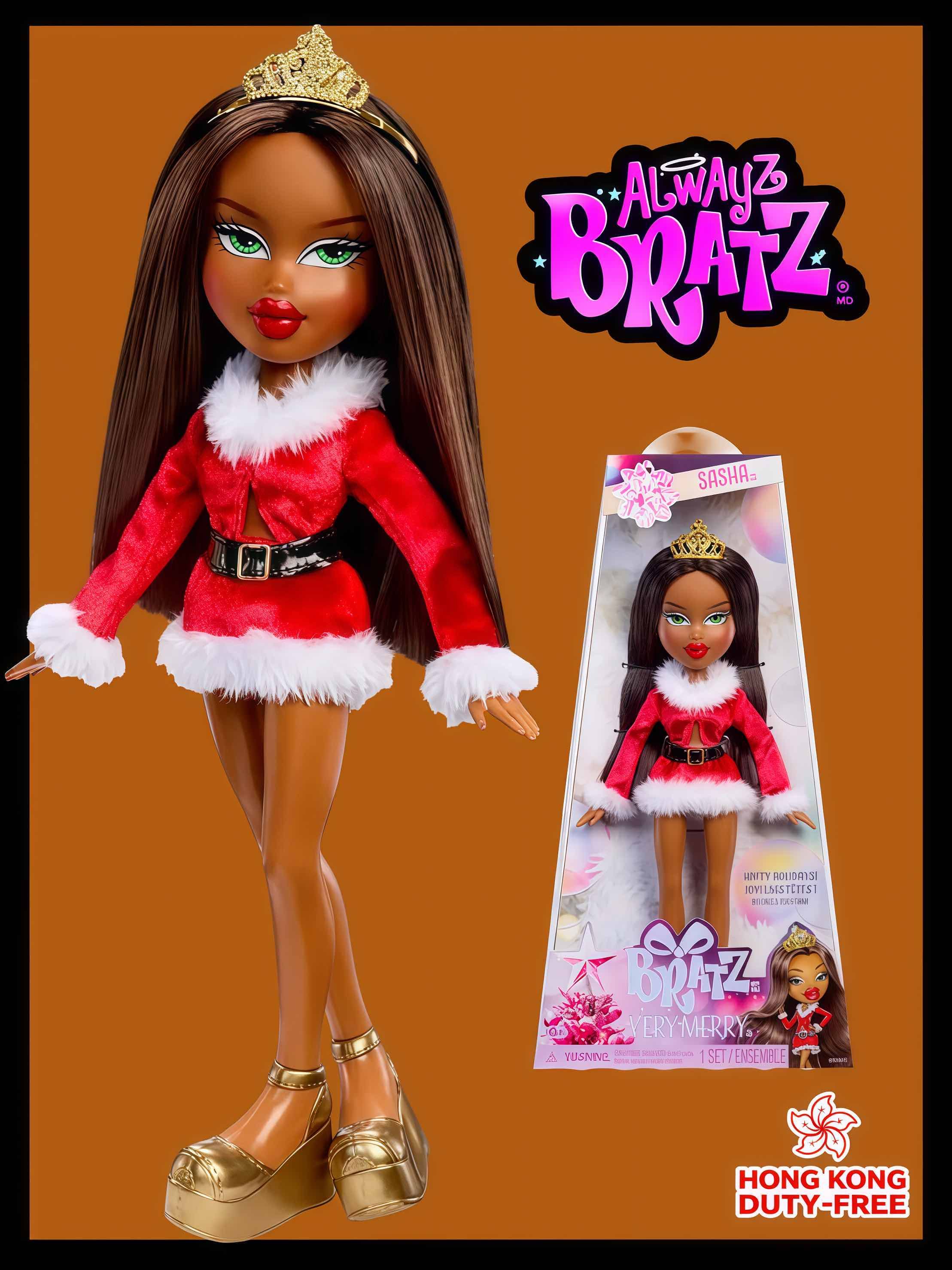 Кукла Братц Bratz Very Merry Sasha Fashion Doll, Special, Holiday ...