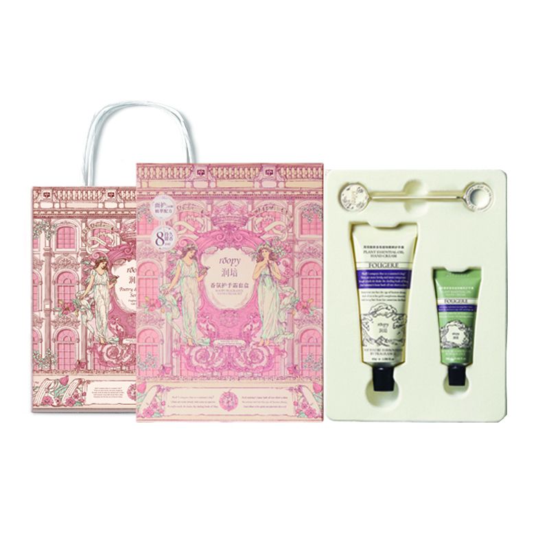 Roopy Fragrance Moisturizing Hand Cream Box Maintenance Hands Tea Cedar ...