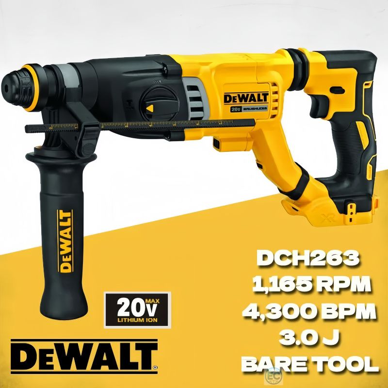 DEWALT DCH263 Беспроводной вращающийся молот BareTool 20V MAX ...