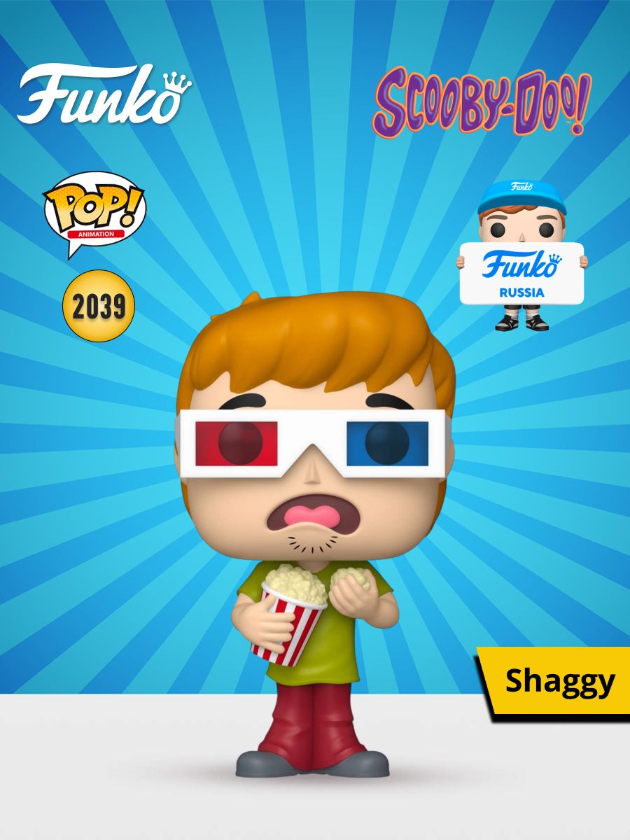 Фигурка Funko POP! Animation Scooby-Doo S4 Shaggy (2039) 83581 купить ...