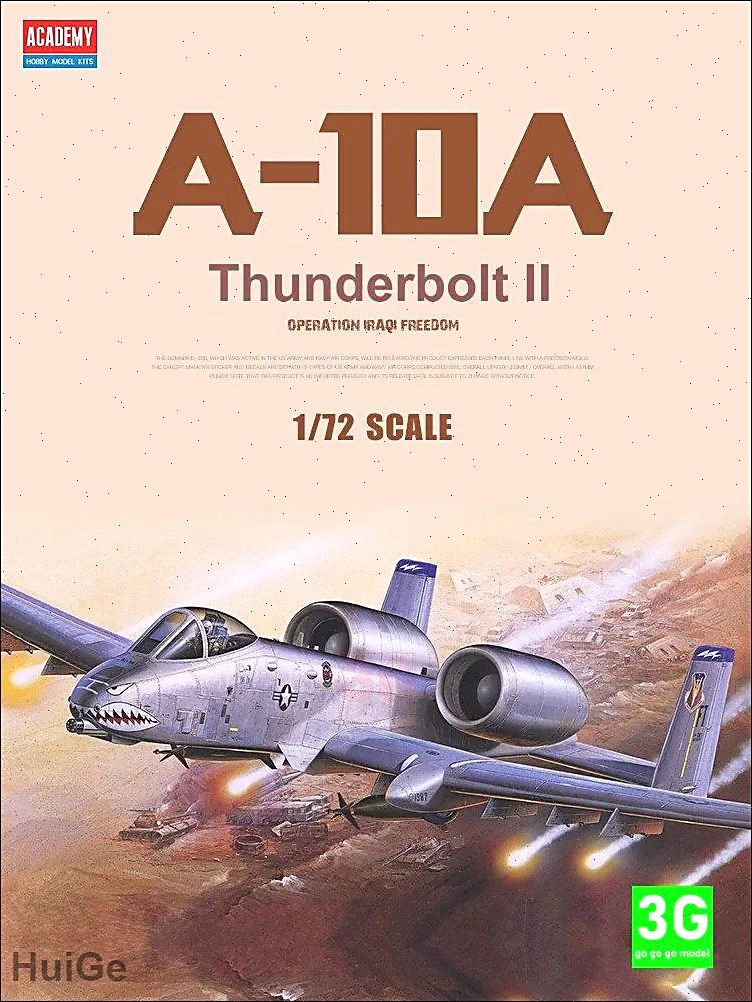 ACADEMY 12402 1/72 Cборная модель Штурмовик A-10A Thunderbolt II купить ...