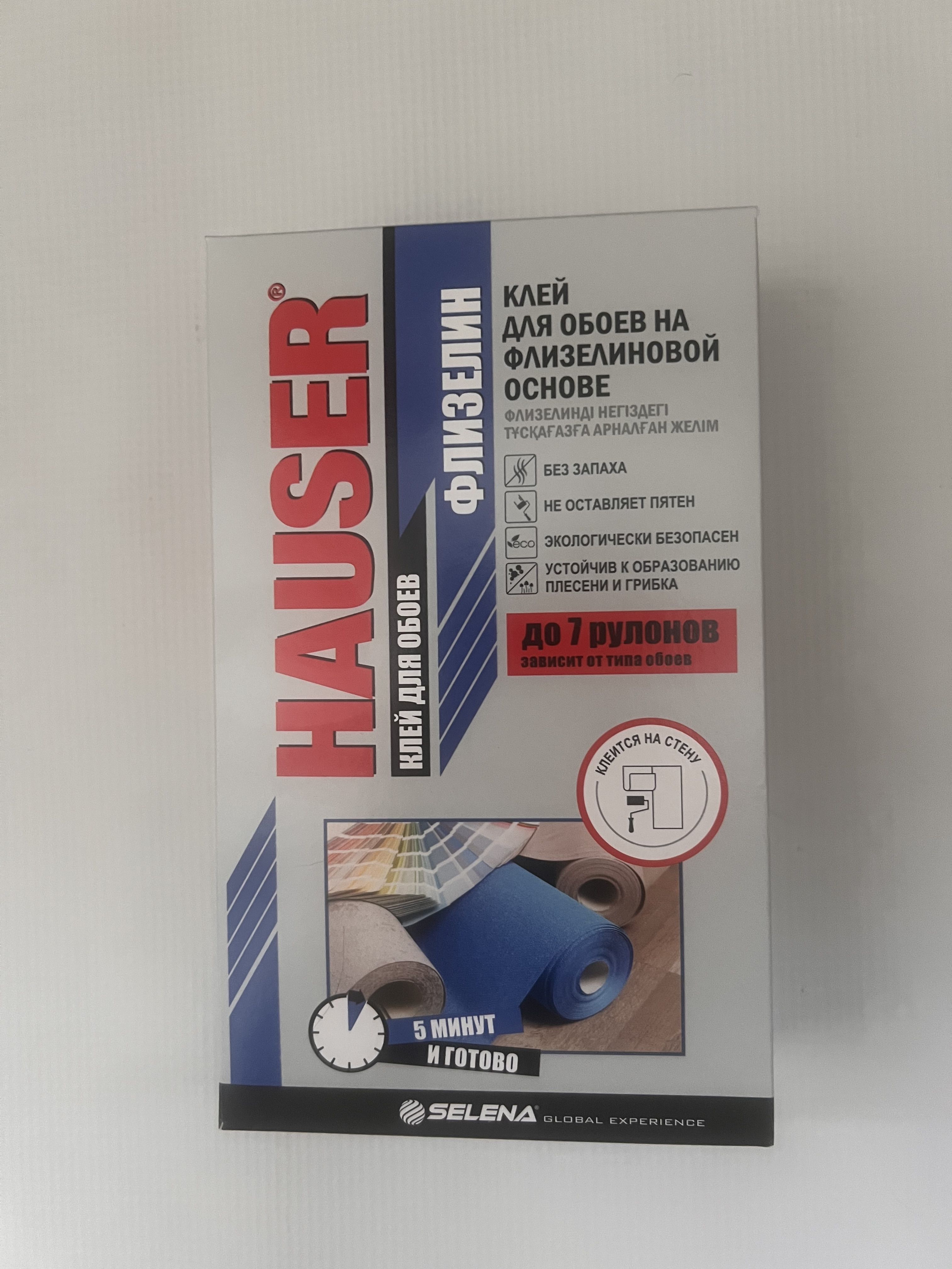 Клей для флизелиновых обоев Hauser, 250 г (1шт.) купить на OZON по ...