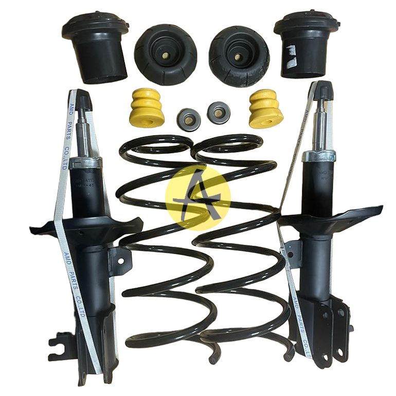 Комплект передней подвески пружины + амортизаторы + чашки Chevrolet ...