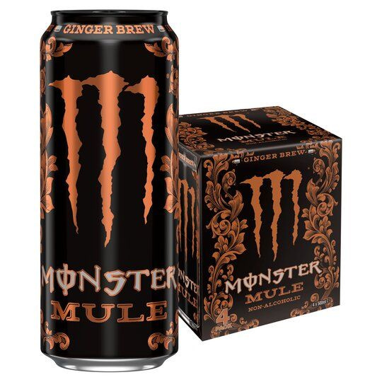 Энергетический напиток Монстер Mule Ginger Brew 500мл купить на OZON по ...