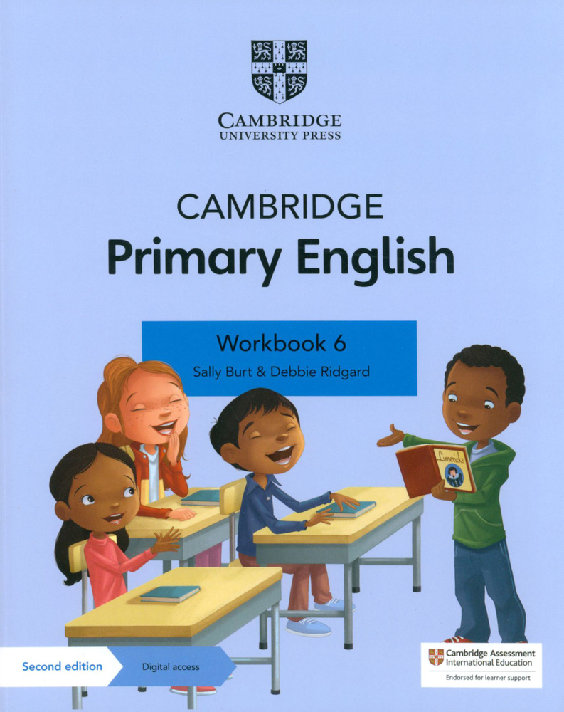 Cambridge Primary English 2nd Edition Stage 6 Workbook With Digital