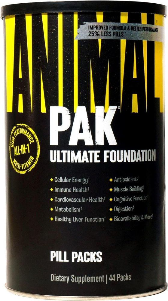 Витаминный комплекс Universal Animal Pak Improved 44 пакета - купить с ...