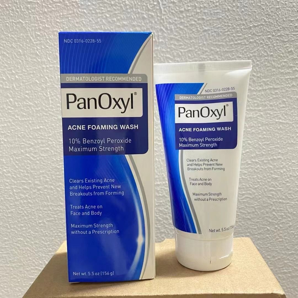 PanOxyl Acne Foaming Wash Максимальная концентрация пероксида бензоила ...