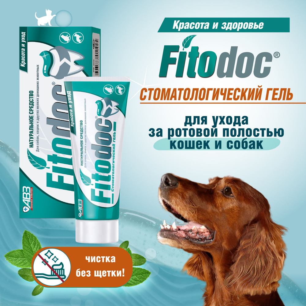 Зубная паста Fitodoc (АВЗ ) ФИТОДОК гель стоматологический для зубов и ...