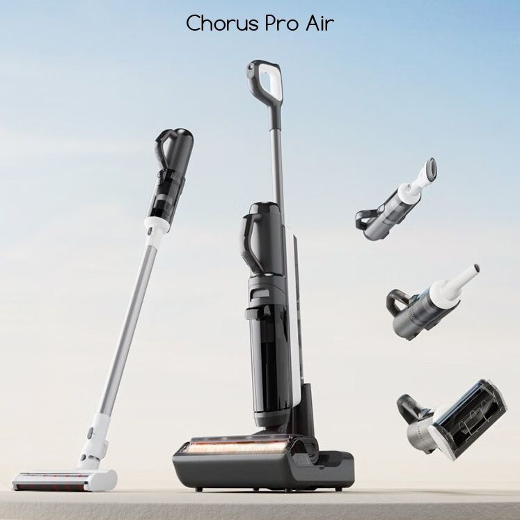 Цокольный пылесос Tineco Chorus Pro Air, белый, черный - купить по ...