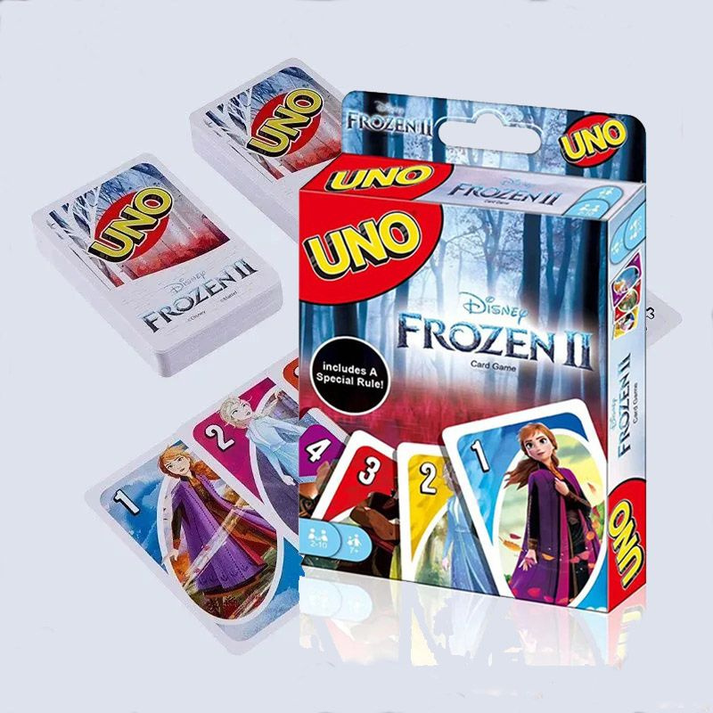 Настольная карточная игра UNO Холодное сердце "Frozen" 108 карт, Новая ...