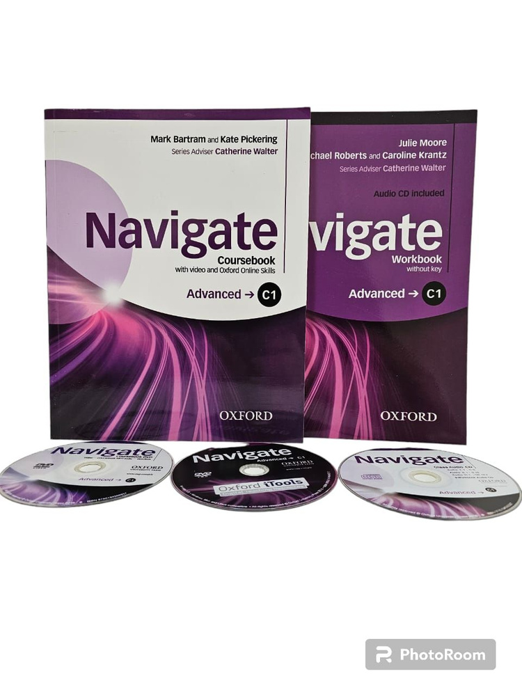 Navigate C1 Advanced Coursebook+Workbook+ DVD (Учебник, Тетрадь, Диск ...