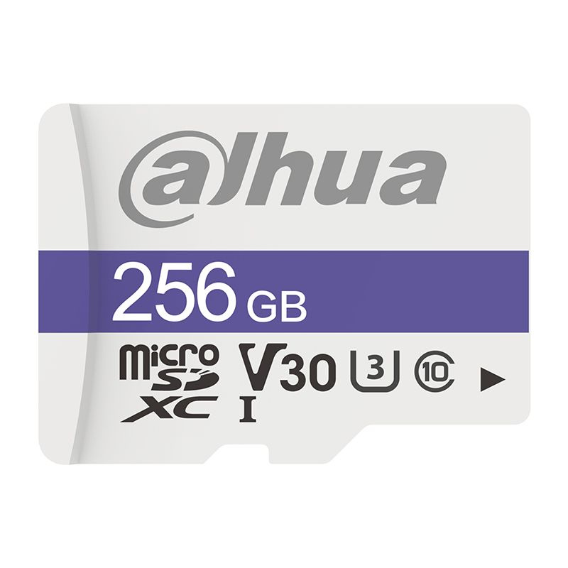 Карта памяти 256Gb - Dahua C10/U3/V30 FAT32 Memory Card DHI-TF-C100 ...