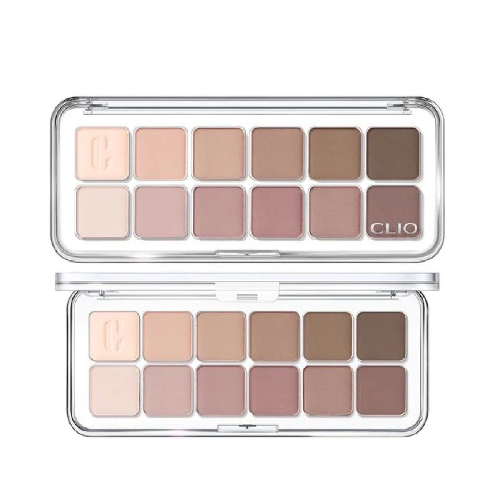 CLIO Палетка теней для век 12 цветов Pro Eye Palette Air №03 Mute ...